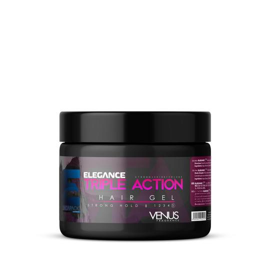 Elegance Gel Triple Action 3 Styling Gel | Shop Triple Action Hair Gel ...